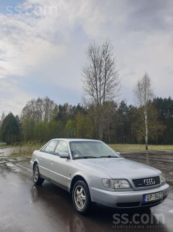 Pelēks Audi A6 1995 Jūrmala, ar dzinēja tilpumu 2.60 L un nobraukumu 319 tūkst. km par 900 €, foto 3 vietnē AUTOMOTO.COM.LV