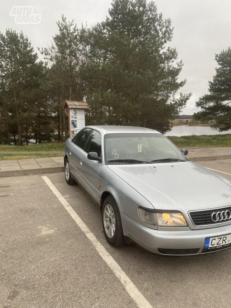 Grey Audi A6 1995 in Kaisiadorys, with an engine capacity of 2.50 L and mileage of 364 thousand km for 1400 €, photo 4 on AUTOMOTO.COM.LV