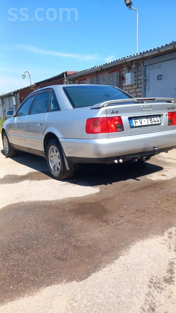 Pelēks Audi A6 1995 Liepāja, ar dzinēja tilpumu 1.90 L un nobraukumu 0 tūkst. km par 1800 €, foto 4 vietnē AUTOMOTO.COM.LV