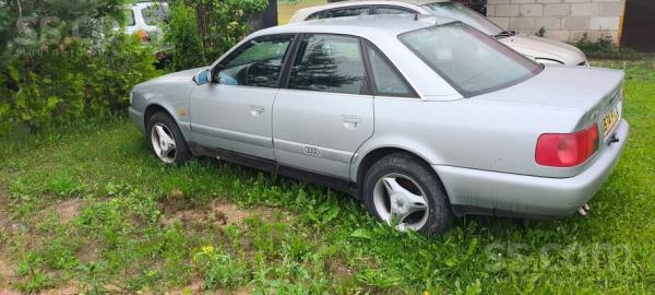Grey Audi A6 1995 in Preili, with an engine capacity of 2.50 L and mileage of 321 thousand km for 1650 €, photo 2 on AUTOMOTO.COM.LV