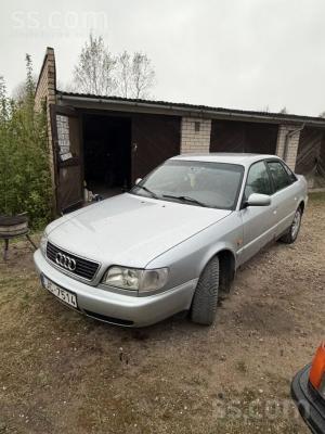 Grey Audi A6 1996 in Aluksne, with an engine capacity of 1.90 L and mileage of 517 thousand km for 700 €, photo 3 on AUTOMOTO.COM.LV
