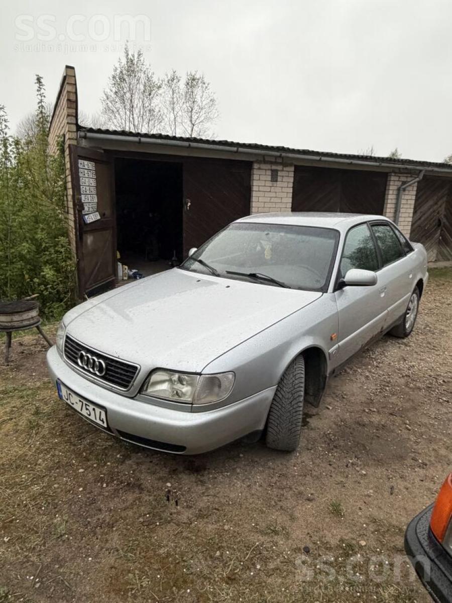 Grey Audi A6 1996 in Aluksne, with an engine capacity of 1.90 L and mileage of 517 thousand km for 700 €, photo 3 on AUTOMOTO.COM.LV