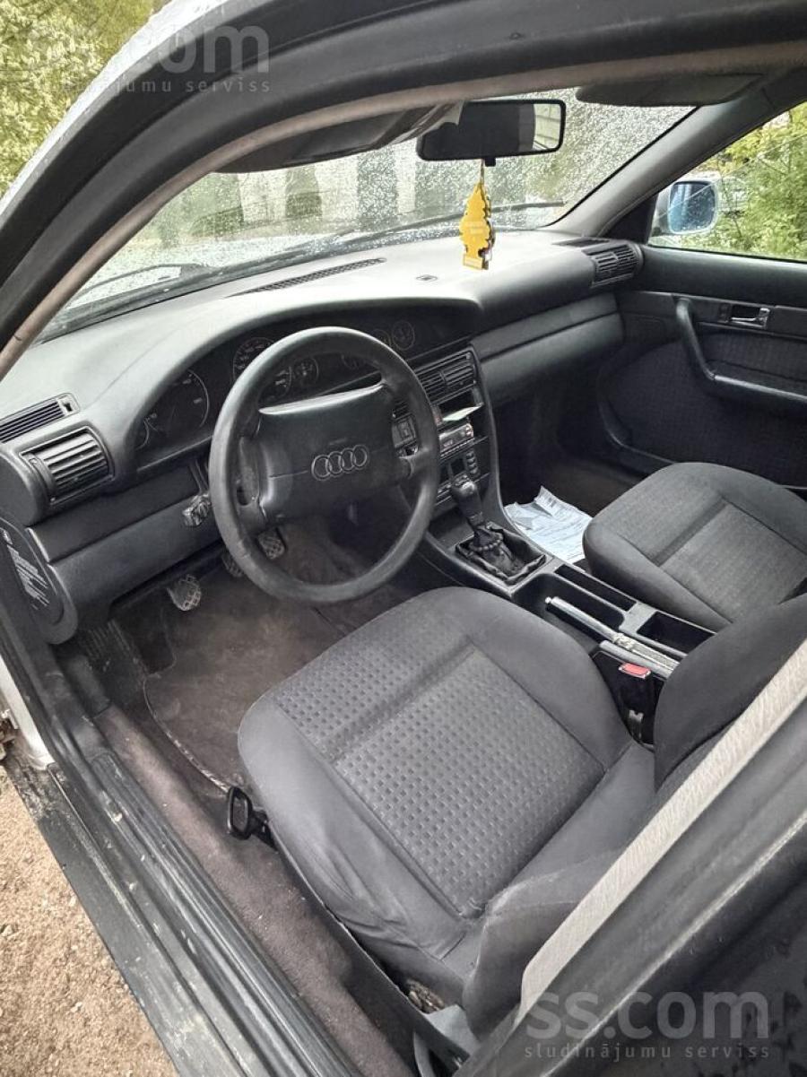 Grey Audi A6 1996 in Aluksne, with an engine capacity of 1.90 L and mileage of 517 thousand km for 700 €, photo 6 on AUTOMOTO.COM.LV