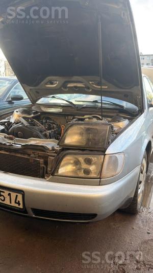Grey Audi A6 1996 in Aluksne, with an engine capacity of 1.90 L and mileage of 517 thousand km for 700 €, photo 8 on AUTOMOTO.COM.LV