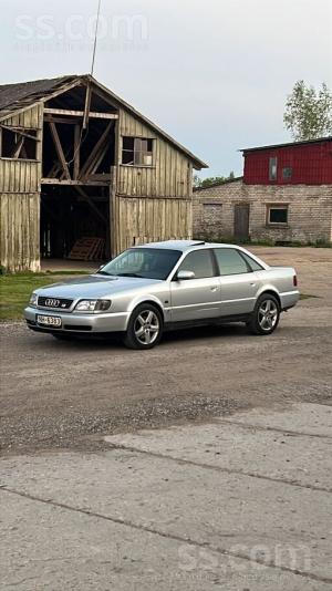 Grey Audi A6 1996 in Liepaja, with an engine capacity of 2.50 L and mileage of 0 thousand km for 3500 €, photo  on AUTOMOTO.COM.LV