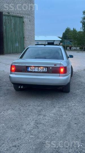Grey Audi A6 1996 in Liepaja, with an engine capacity of 2.50 L and mileage of 0 thousand km for 3500 €, photo 6 on AUTOMOTO.COM.LV
