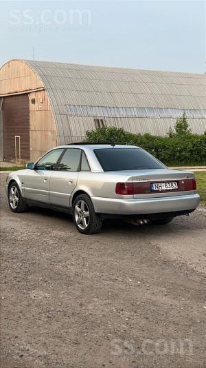 Grey Audi A6 1996 in Liepaja, with an engine capacity of 2.50 L and mileage of 0 thousand km for 3500 €, photo 7 on AUTOMOTO.COM.LV