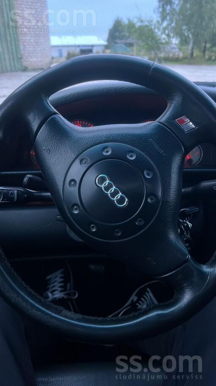 Grey Audi A6 1996 in Liepaja, with an engine capacity of 2.50 L and mileage of 0 thousand km for 3500 €, photo 8 on AUTOMOTO.COM.LV