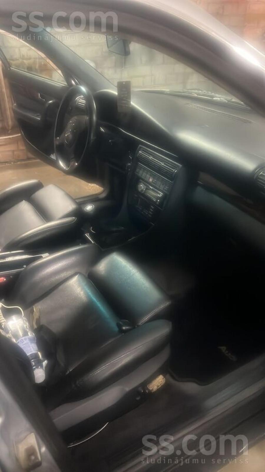 Grey Audi A6 1996 in Liepaja, with an engine capacity of 2.50 L and mileage of 0 thousand km for 3500 €, photo 9 on AUTOMOTO.COM.LV