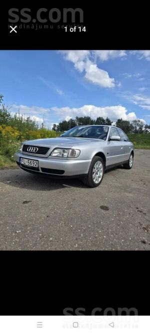 Pelēks Audi A6 1996 Rīga, ar dzinēja tilpumu 2.60 L un nobraukumu 306 tūkst. km par 1600 €, foto  vietnē AUTOMOTO.COM.LV