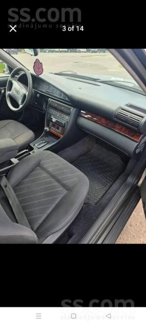 Pelēks Audi A6 1996 Rīga, ar dzinēja tilpumu 2.60 L un nobraukumu 306 tūkst. km par 1600 €, foto 4 vietnē AUTOMOTO.COM.LV