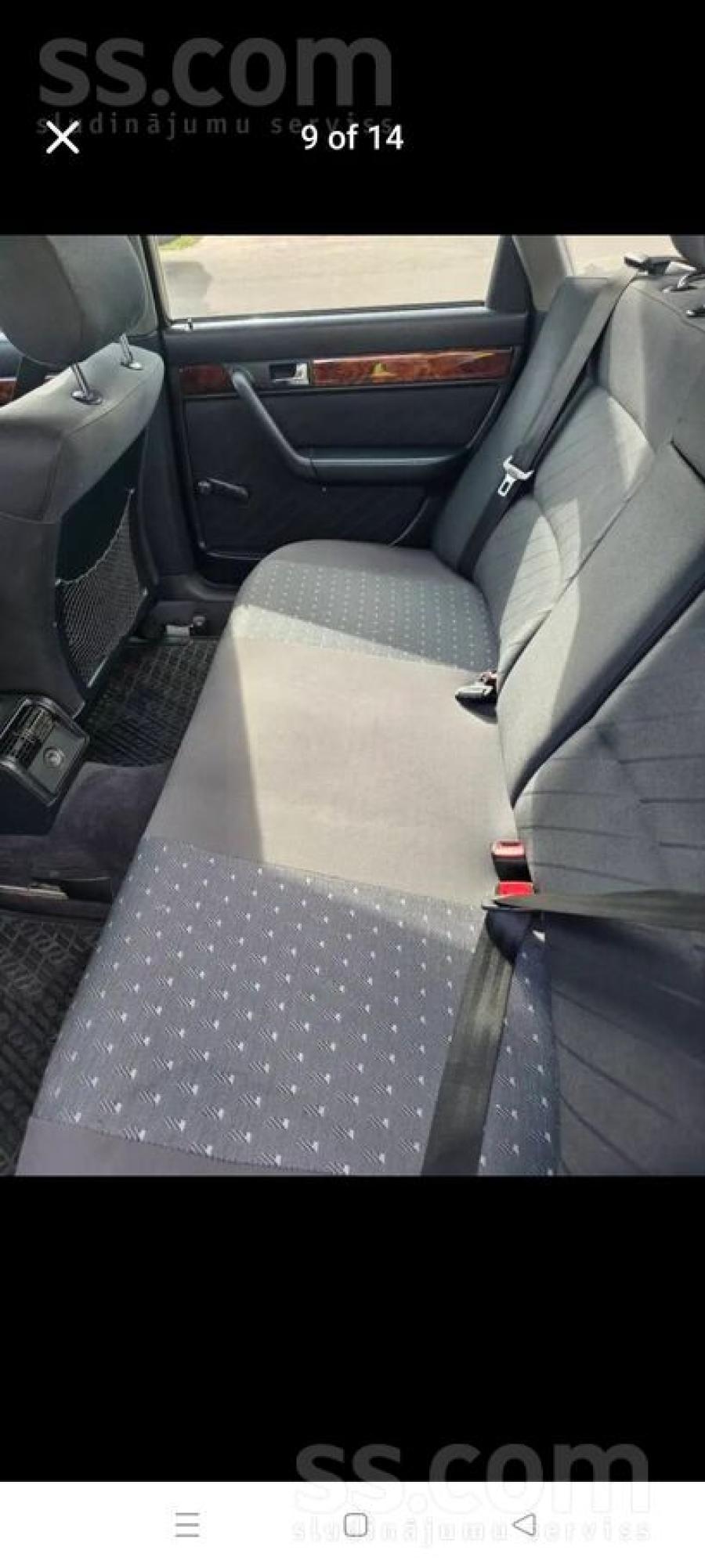Pelēks Audi A6 1996 Rīga, ar dzinēja tilpumu 2.60 L un nobraukumu 306 tūkst. km par 1600 €, foto 10 vietnē AUTOMOTO.COM.LV
