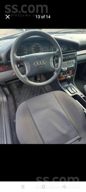Pelēks Audi A6 1996 Rīga, ar dzinēja tilpumu 2.60 L un nobraukumu 306 tūkst. km par 1600 €, foto 14 vietnē AUTOMOTO.COM.LV