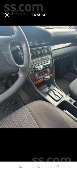 Pelēks Audi A6 1996 Rīga, ar dzinēja tilpumu 2.60 L un nobraukumu 306 tūkst. km par 1600 €, foto 15 vietnē AUTOMOTO.COM.LV