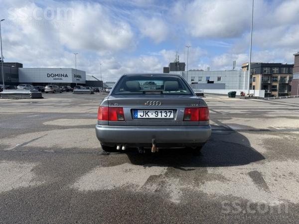 Grey Audi A6 1996 in Riga, with an engine capacity of 1.90 L and mileage of 414 thousand km for 1500 €, photo 6 on AUTOMOTO.COM.LV