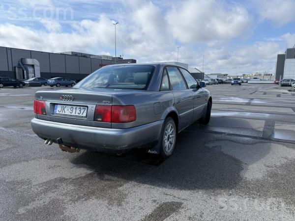 Grey Audi A6 1996 in Riga, with an engine capacity of 1.90 L and mileage of 414 thousand km for 1500 €, photo 7 on AUTOMOTO.COM.LV