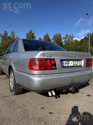 Grey Audi A6 1996 in Jurmala, with an engine capacity of 2.50 L and mileage of 320 thousand km for 2800 €, photo 6 on AUTOMOTO.COM.LV