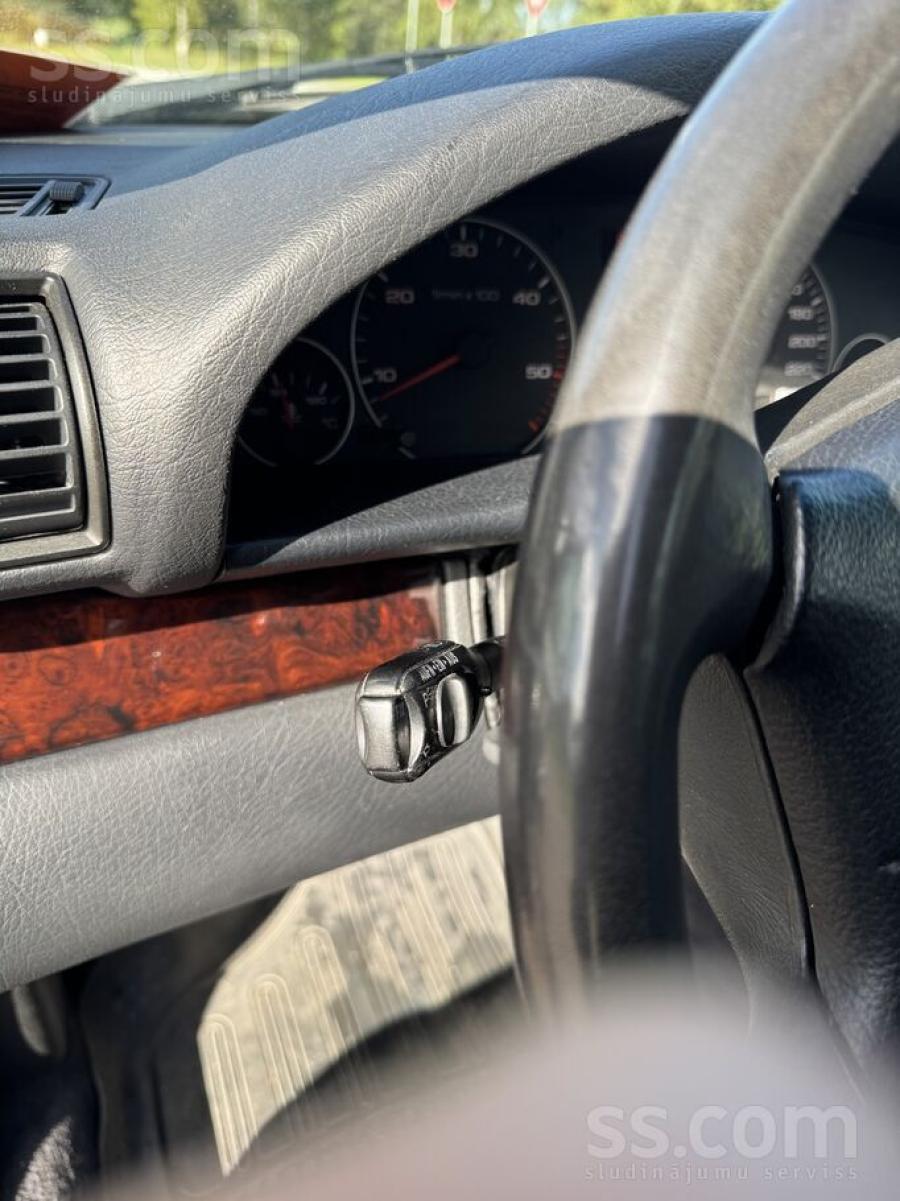 Grey Audi A6 1996 in Jurmala, with an engine capacity of 2.50 L and mileage of 320 thousand km for 2800 €, photo 10 on AUTOMOTO.COM.LV