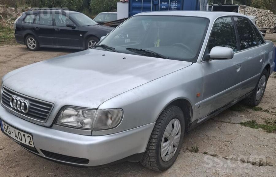 Pelēks Audi A6 1996 Tukums, ar dzinēja tilpumu 2.50 L un nobraukumu 0 tūkst. km par 1400 €, foto 1 vietnē AUTOMOTO.COM.LV