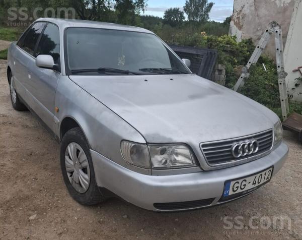 Grey Audi A6 1996 in Tukums, with an engine capacity of 2.50 L and mileage of 0 thousand km for 1400 €, photo 3 on AUTOMOTO.COM.LV