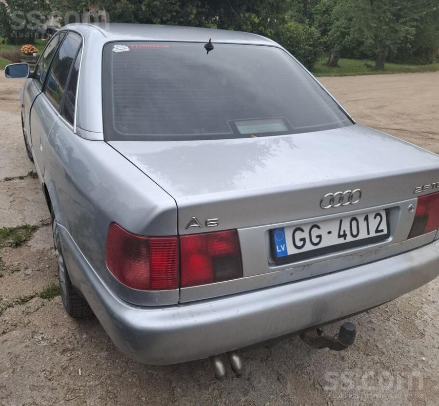Pelēks Audi A6 1996 Tukums, ar dzinēja tilpumu 2.50 L un nobraukumu 0 tūkst. km par 1400 €, foto 4 vietnē AUTOMOTO.COM.LV