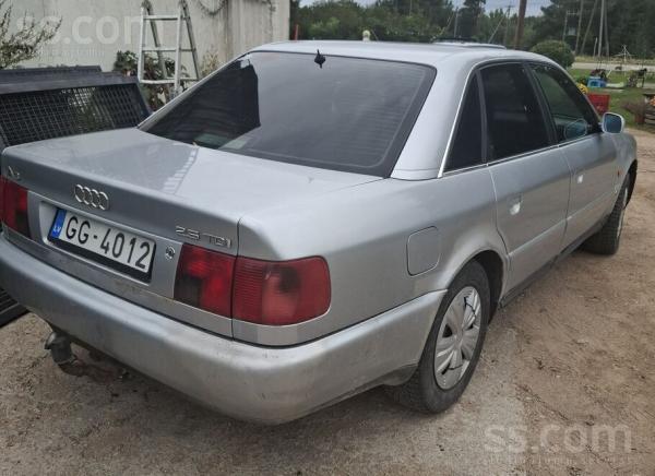 Grey Audi A6 1996 in Tukums, with an engine capacity of 2.50 L and mileage of 0 thousand km for 1400 €, photo 5 on AUTOMOTO.COM.LV