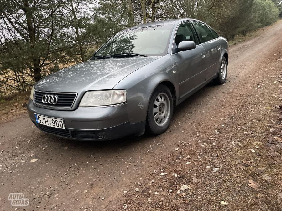 Pelēks Audi A6 1997 Viļņa, ar dzinēja tilpumu 1.90 L un nobraukumu 473 tūkst. km par 1450 €, foto 1 vietnē AUTOMOTO.COM.LV