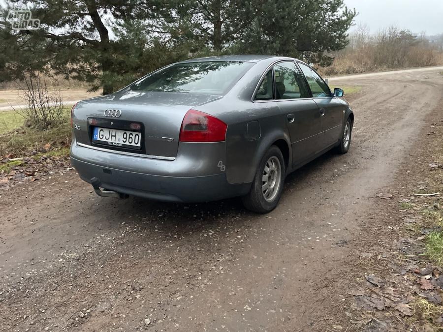 Pelēks Audi A6 1997 Viļņa, ar dzinēja tilpumu 1.90 L un nobraukumu 473 tūkst. km par 1450 €, foto 2 vietnē AUTOMOTO.COM.LV