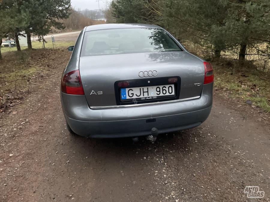 Pelēks Audi A6 1997 Viļņa, ar dzinēja tilpumu 1.90 L un nobraukumu 473 tūkst. km par 1450 €, foto 9 vietnē AUTOMOTO.COM.LV