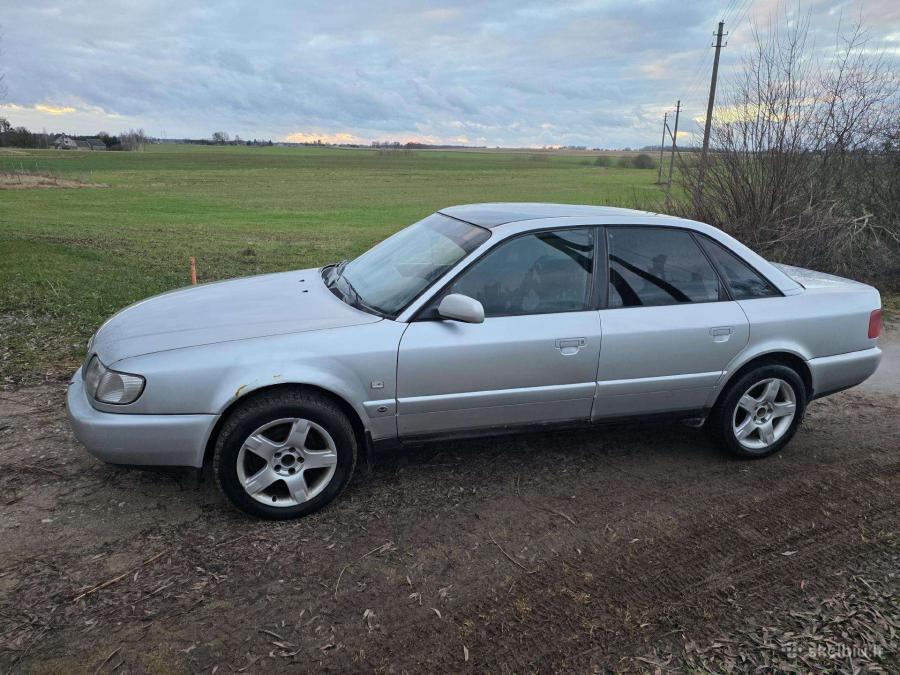 Grey Audi A6 1997 in Prienai, with an engine capacity of 2.50 L and mileage of 400 thousand km for 800 €, photo 2 on AUTOMOTO.COM.LV