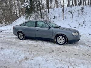 Pelēks Audi A6 1997 Viļņa, ar dzinēja tilpumu 1.90 L un nobraukumu 439 tūkst. km par 1300 €, foto 5 vietnē AUTOMOTO.COM.LV