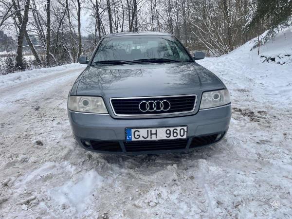 Grey Audi A6 1997 in Vilnius, with an engine capacity of 1.90 L and mileage of 439 thousand km for 1300 €, photo 8 on AUTOMOTO.COM.LV