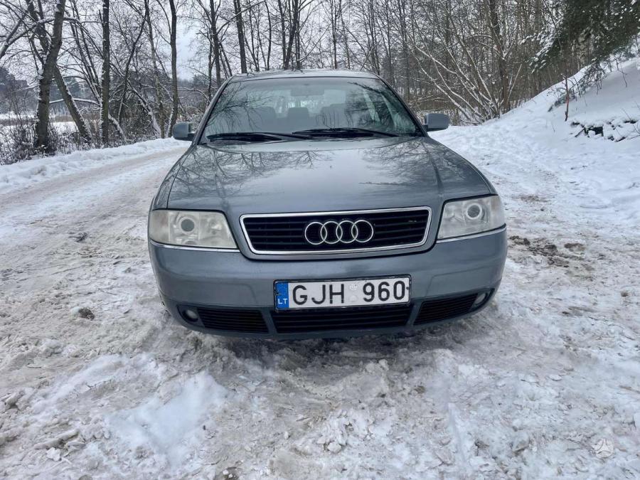 Pelēks Audi A6 1997 Viļņa, ar dzinēja tilpumu 1.90 L un nobraukumu 439 tūkst. km par 1300 €, foto 8 vietnē AUTOMOTO.COM.LV