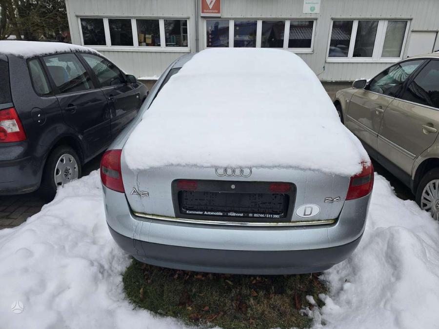 Pelēks Audi A6 1997 Marijampole, ar dzinēja tilpumu 2.39 L un nobraukumu 170 tūkst. km par 2100 €, foto 4 vietnē AUTOMOTO.COM.LV