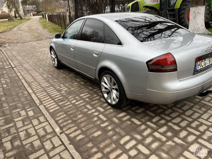 Grey Audi A6 1997 in Siauliai, with an engine capacity of 1.90 L and mileage of 500 thousand km for 1550 €, photo 6 on AUTOMOTO.COM.LV
