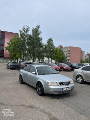 Grey Audi A6 1997 in Klaipeda, with an engine capacity of 2.80 L and mileage of 330 thousand km for 850 €, photo  on AUTOMOTO.COM.LV