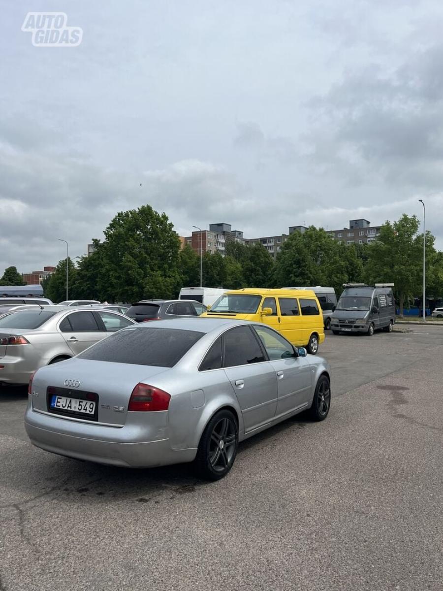 Grey Audi A6 1997 in Klaipeda, with an engine capacity of 2.80 L and mileage of 330 thousand km for 850 €, photo 4 on AUTOMOTO.COM.LV