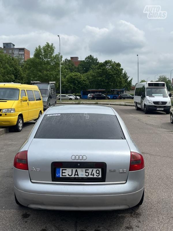 Grey Audi A6 1997 in Klaipeda, with an engine capacity of 2.80 L and mileage of 330 thousand km for 850 €, photo 5 on AUTOMOTO.COM.LV