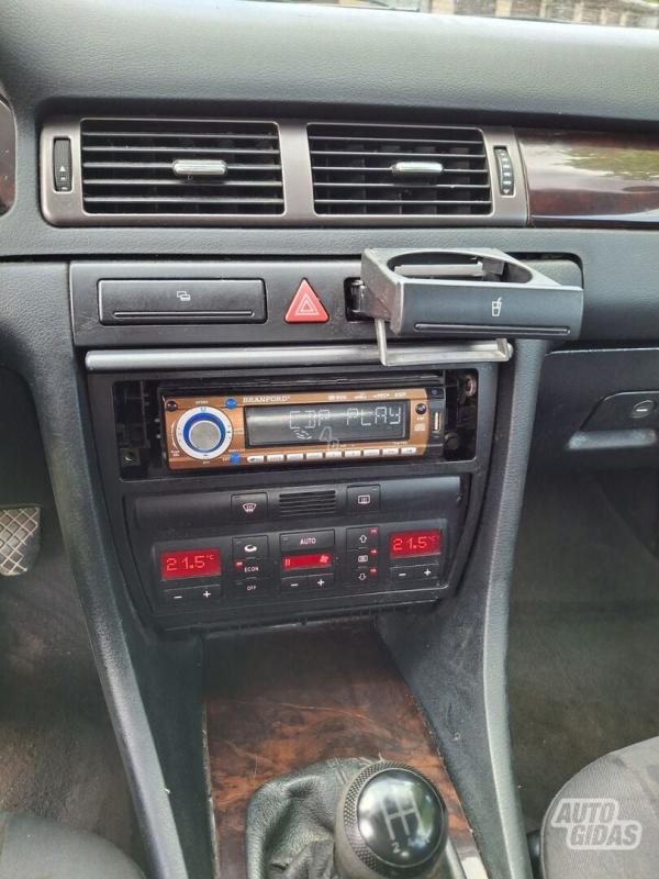 Grey Audi A6 1997 in Siauliai, with an engine capacity of 1.80 L and mileage of 409 thousand km for 600 €, photo 10 on AUTOMOTO.COM.LV