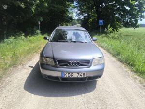 Grey Audi A6 1997 in Kaunas, with an engine capacity of 1.80 L and mileage of 411 thousand km for 999 €, photo 4 on AUTOMOTO.COM.LV