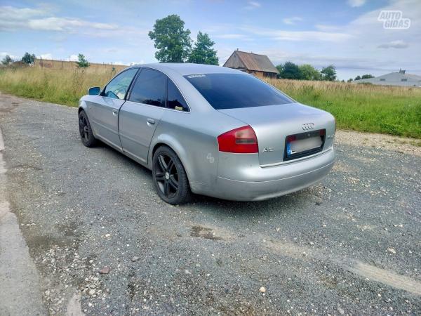 Pelēks Audi A6 1997 Šauļi, ar dzinēja tilpumu 2.80 L un nobraukumu 370 tūkst. km par 1000 €, foto 4 vietnē AUTOMOTO.COM.LV