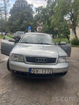 Grey Audi A6 1997 in Ogre, with an engine capacity of 2.40 L and mileage of 378 thousand km for 1350 €, photo  on AUTOMOTO.COM.LV