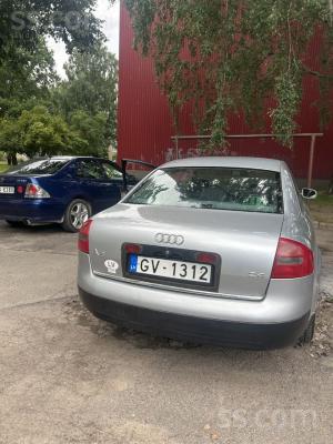 Pelēks Audi A6 1997 Ogre, ar dzinēja tilpumu 2.40 L un nobraukumu 378 tūkst. km par 1350 €, foto 3 vietnē AUTOMOTO.COM.LV