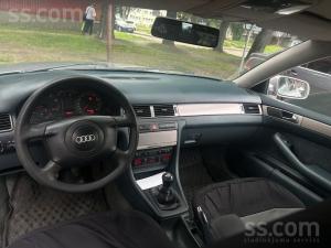 Pelēks Audi A6 1997 Ogre, ar dzinēja tilpumu 2.40 L un nobraukumu 378 tūkst. km par 1350 €, foto 6 vietnē AUTOMOTO.COM.LV