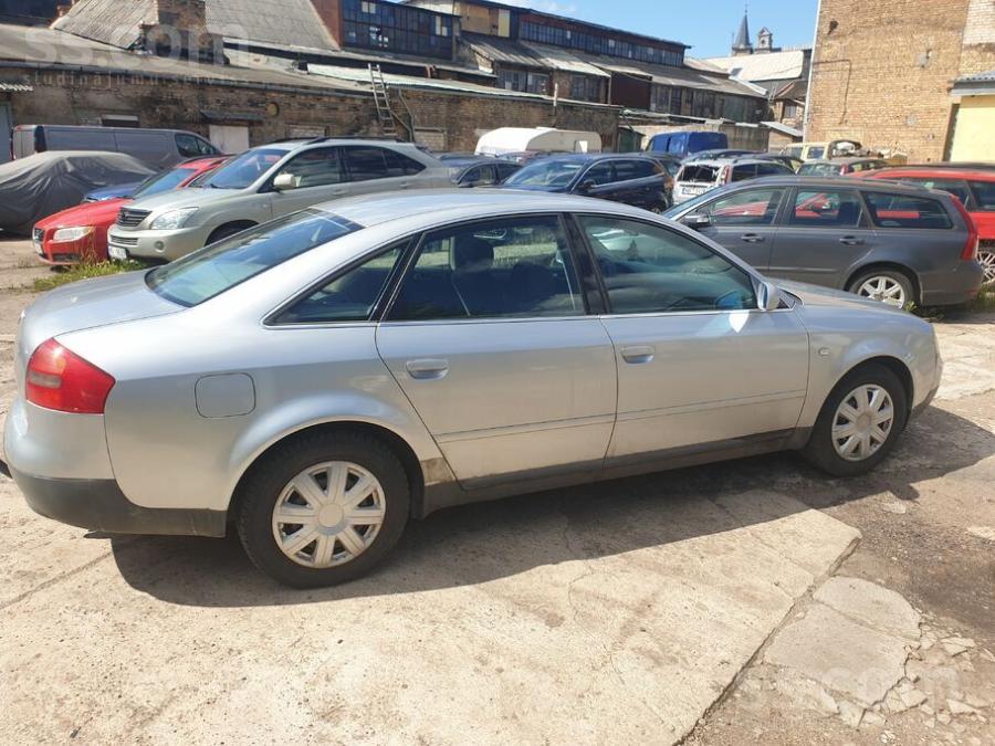Pelēks Audi A6 1997 Rīga, ar dzinēja tilpumu 2.40 L un nobraukumu 379 tūkst. km par 1200 €, foto 4 vietnē AUTOMOTO.COM.LV