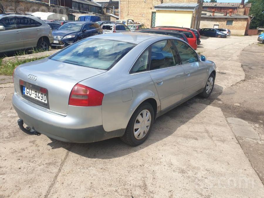 Pelēks Audi A6 1997 Rīga, ar dzinēja tilpumu 2.40 L un nobraukumu 379 tūkst. km par 1200 €, foto 7 vietnē AUTOMOTO.COM.LV