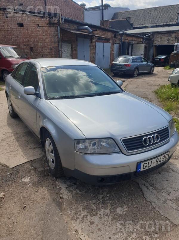 Pelēks Audi A6 1997 Rīga, ar dzinēja tilpumu 2.40 L un nobraukumu 379 tūkst. km par 1200 €, foto 7 vietnē AUTOMOTO.COM.LV