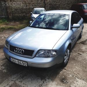 Pelēks Audi A6 1997 Rīga, ar dzinēja tilpumu 2.40 L un nobraukumu 379 tūkst. km par 1200 €, foto 9 vietnē AUTOMOTO.COM.LV