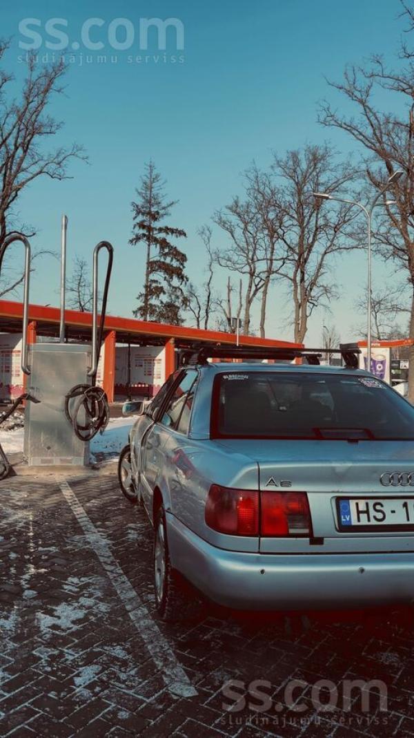 Grey Audi A6 1997 in Jurmala, with an engine capacity of 2.50 L and mileage of 536 thousand km for 600 €, photo 4 on AUTOMOTO.COM.LV
