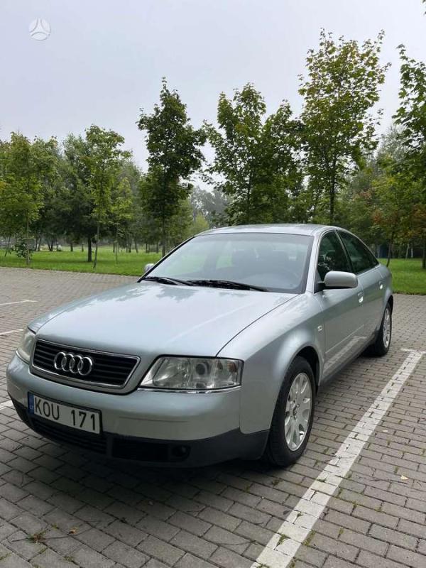 Pelēks Audi A6 1997 Panevēža, ar dzinēja tilpumu 1.90 L un nobraukumu 353 tūkst. km par 2500 €, foto 1 vietnē AUTOMOTO.COM.LV